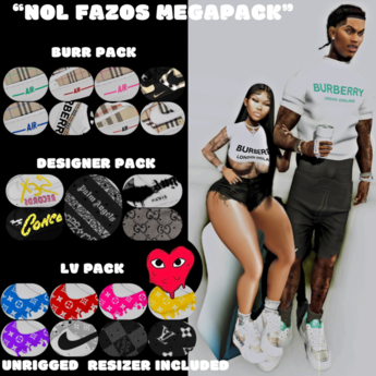 Second Life Marketplace - G Fazos - Burr Pack